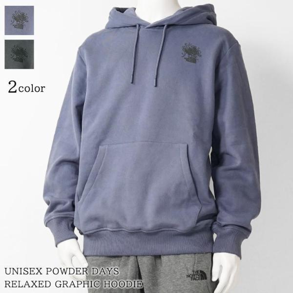 ノースフェイス THE NORTH FACE メンズ パーカー UNISEX POWDER DAYS RELAXED GRAPHIC HOODIE NF0A8E4G TWILIGHT GALAXY ブルー系 BTR ASPHALT GREY...