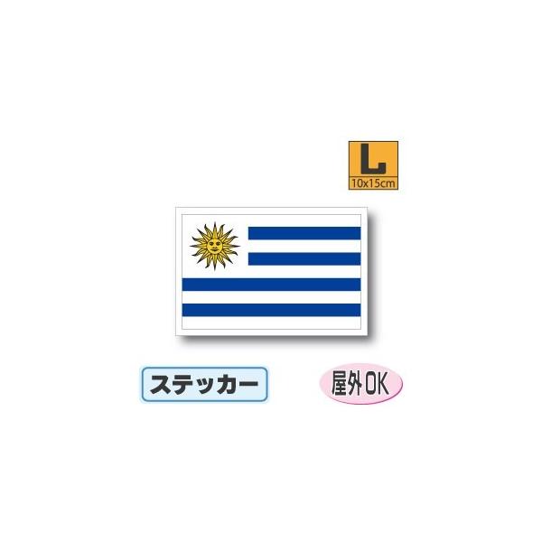 ☆国旗ステッカー（シール）　屋外耐候・耐水防水仕様☆屋外OK！　耐水（防水）・耐候仕様です。車やスーツケースのワンポイントに、ノートPCなどにもペタリとどうぞ！■サイズ　：　縦 10cm × 横 15cm　（周囲白枠もデザインに含まれます）...