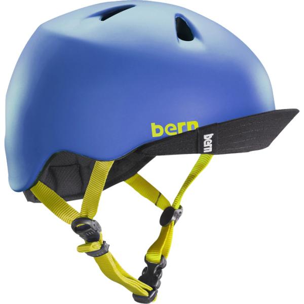 沖縄県への発送に送料無料は適用されません。購入金額に関わらず通常送料に別途加算されます。  bern独自のテクノロジーZIP MOLD +を搭載し、高い耐衝撃性と軽量で快適な使用感を実現しました。  汗をかきやすい頭回り部分のバイザー付イン...