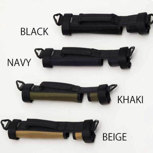 沖縄県への発送に送料無料は適用されません。購入金額に関わらず通常送料に別途加算されます。  ブロンプトンを畳んだ状態で持ち上げるためのキャリーハンドル クロモリフレームとの雰囲気抜群の帆布素材 ペダルとフレームの接触による傷を防止 ワンタッ...