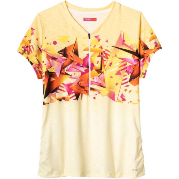 沖縄県への発送に送料無料は適用されません。購入金額に関わらず通常送料に別途加算されます。  コットンfeelingで快適、サイドのシャーリングでウエストのくびれをさりげなくみせるデザインです。 襟の感じ、袖の感じ　あるようでなかった可愛さ満...