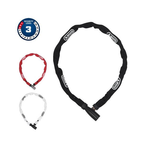 沖縄県への発送に送料無料は適用されません。購入金額に関わらず通常送料に別途加算されます。  カラフルな人気スタンダードモデル。 ABUSのチェーン廉価モデル。  カラフルなチェーンカバーが特徴的。  4mmのチェーンでコンパクトにもち運び可...