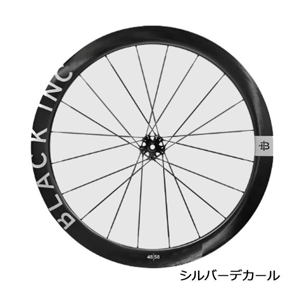 沖縄県への発送に送料無料は適用されません。購入金額に関わらず1,650円（税込）が通常送料に別途加算されます。  卓越した空力性能に重点を置いたBlack Inc 48|/58 ホイールセット クリンチャーTLR  ディスクブレーキ  リム...