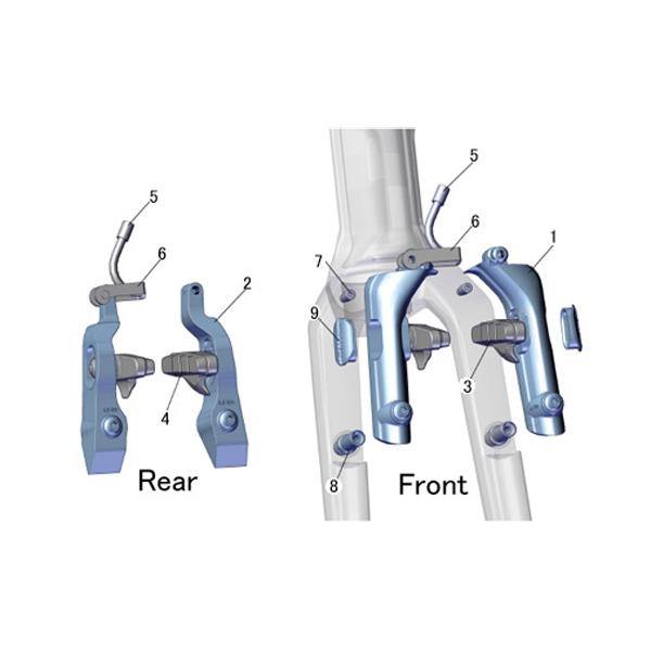 沖縄県への発送に送料無料は適用されません。購入金額に関わらず1,650円（税込）が通常送料に別途加算されます。  2012-16 TM01 展開図の7の商品です。  フロント/リア共通  商品のカラー・サイズについて 商品のカラーはディスプ...