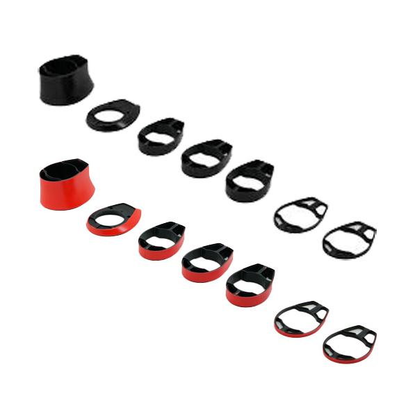 沖縄県への発送に送料無料は適用されません。購入金額に関わらず1,650円（税込）が通常送料に別途加算されます。  4世代目 SLR01 用のICSカーボンまたは、ICS2コックピットシステムを取り付けるためのコーンキャップ＋コラムスペーサー...