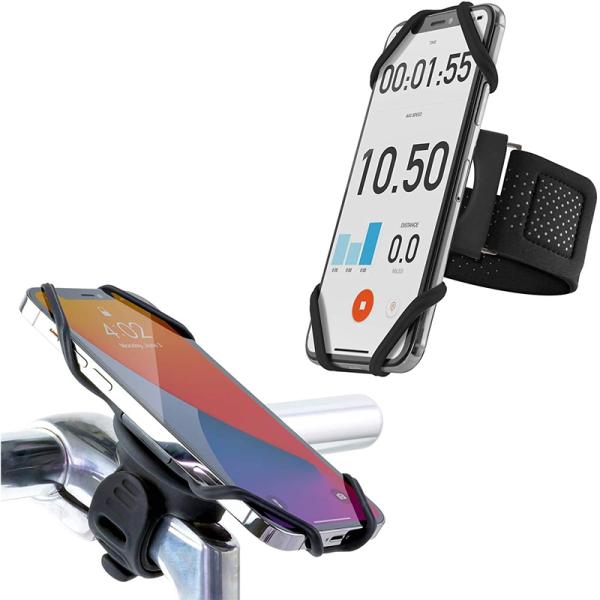 沖縄県への発送に送料無料は適用されません。購入金額に関わらず通常送料に別途加算されます。  Tie Connect シリーズの自転車用とランニング用セット。 工具不要、簡単に腕や自転車のステムやハンドルバーに取り付け出来ます。 伸縮性に優れ...