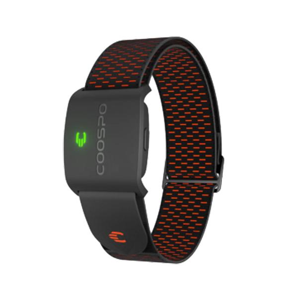 沖縄県への発送に送料無料は適用されません。購入金額に関わらず1,650円（税込）が通常送料に別途加算されます。  心拍センサー（腕ベルト式） BLE5.0＆ANT+  精度±1 bpm  5ゾーンごとに5色のLED点灯  充電式  35時間...