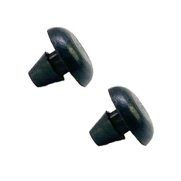 外側ボディのパッド調整ネジ穴に取り付けてあるゴムキャップ 2個セット つい外れて無くしがちですが、汚れが詰まってしまうとパッドの調整が出来なくなってしまいます。 メンテナンスの時には、チェックしておいてください。 2個セット 商品のカラー・...
