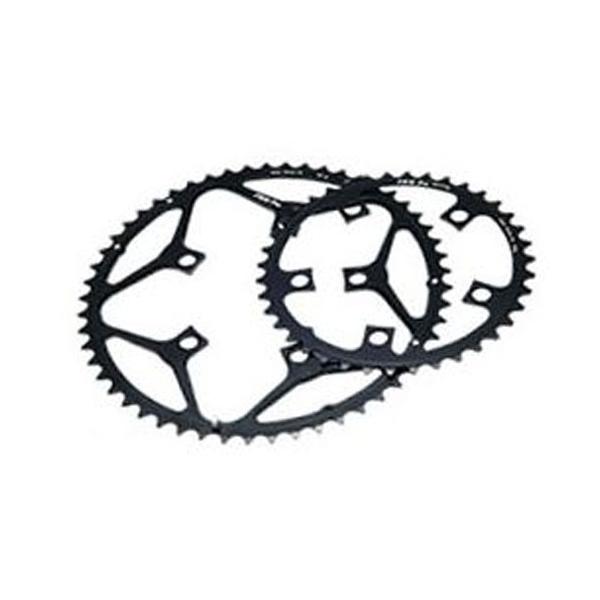 ※沖縄県への発送に送料無料は適用されません。購入金額に関わらず通常送料に別途加算されます。■CNCアルミ7075 ■110PCD(コンパクト) ■34T・36T ■ブラック ■重量:34g(カタログ値) ■数量:1枚  ※商品のカラーはディ...