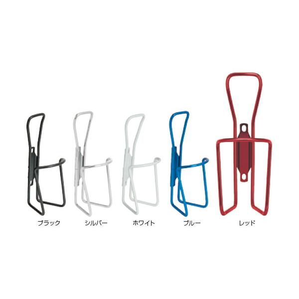 ※沖縄県への発送に送料無料は適用されません。購入金額に関わらず通常送料に別途加算されます。5色から選べるアルミ合金製ボトルケージ。ペットボトル用。φ5mm アルミ合金 、ボルト付属 、サイズ : L90 × W83 × H157mm 、重量...