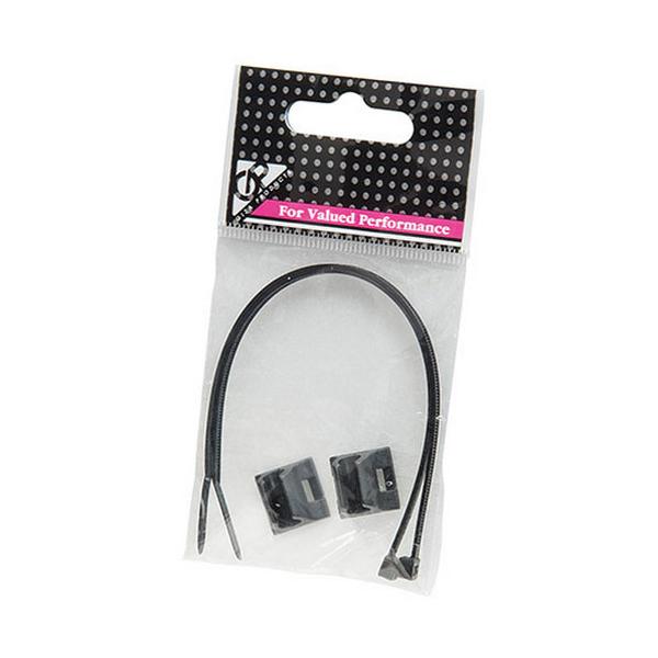 ※沖縄県への発送に送料無料は適用されません。購入金額に関わらず通常送料に別途加算されます。ブレーキホースやアウターケーブルの取り回しに便利なケーブルガイド。プラスチック 、結束バンド2本付属※商品のカラーはディスプレイの種類等により、実物と...