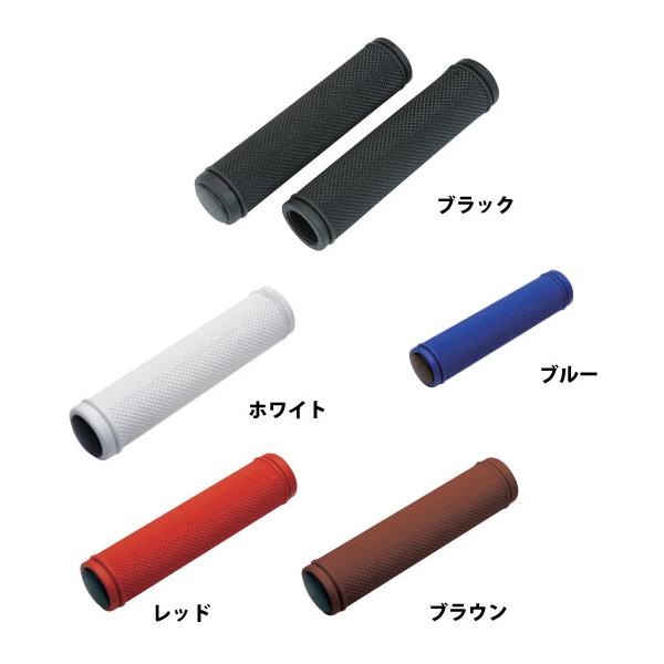 ※沖縄県への発送に送料無料は適用されません。購入金額に関わらず通常送料に別途加算されます。ダイヤモンドパターンのスリムグリップ クラトンラバー  オープンエンド  エンドプラグ付属  長さ：130mm  100g/ペア  商品のカラー・サイ...