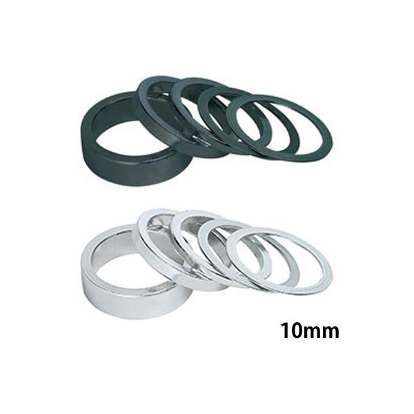 ※沖縄県への発送に送料無料は適用されません。購入金額に関わらず通常送料に別途加算されます。AR-28.6H アルミスペーサー 素材：アルミ合金  オーバーサイズ用（φ28.6mm）  外径：φ35.1mm  重量：9g（10mm）  商品の...