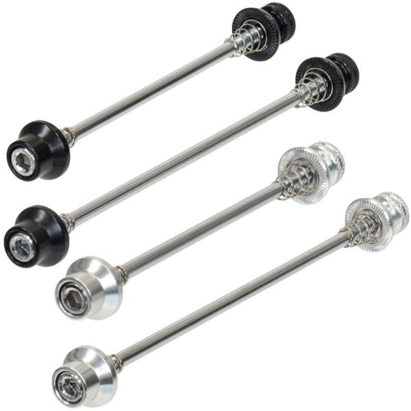 クイックレリーズを使用して車輪を付け外す機会が少ない方や、普段街乗りで駐車する機会が多い方などの盗難防止におすすめ！ 着脱するには、5mmのアーレンキーが必要です。 フロントエンド幅100mm/リアエンド幅135mmのリムブレーキ仕様のバイ...