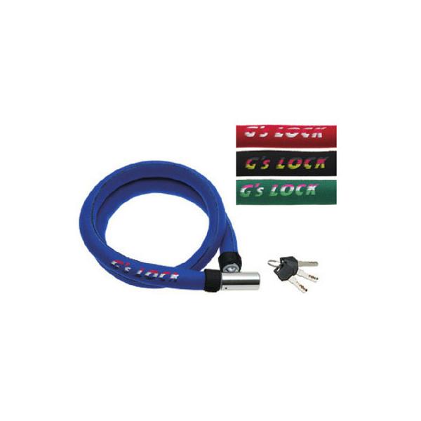 ※沖縄県への発送に送料無料は適用されません。購入金額に関わらず通常送料に別途加算されます。18mmの太さを持つワイヤー＆スチールカバーのロック。ヘッド部分が回転するため施錠、開錠がやりやすい。カラフルなネオプレーンカバーは自転車への傷も防止...