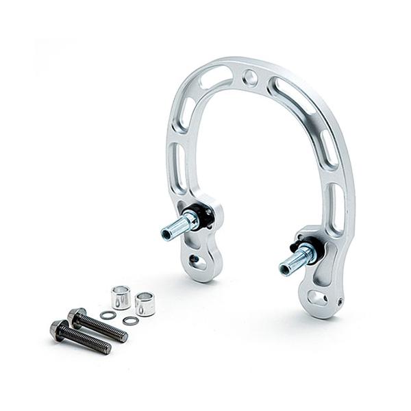 ※沖縄県への発送に送料無料は適用されません。購入金額に関わらず通常送料に別途加算されます。カンティブレーキ仕様の２６インチフレームに７００ｃホイールを取り付けることができます。カンティ台座に取り付け、ブレーキ位置を７００ｃに合わせるブースタ...