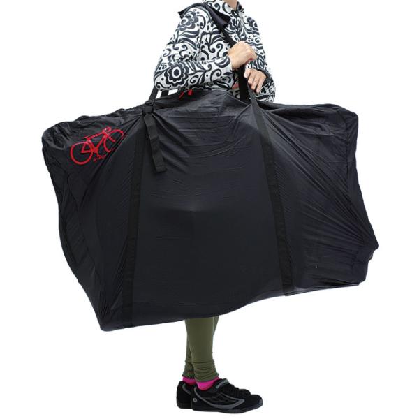 ※沖縄県への発送に送料無料は適用されません。購入金額に関わらず通常送料に別途加算されます。サドル下に収納できるトートバッグタイプの輪行袋。    ・口コミで好評を頂いております輪行袋・キャリーに仲間が増えました。   ・小さいフレームでボト...