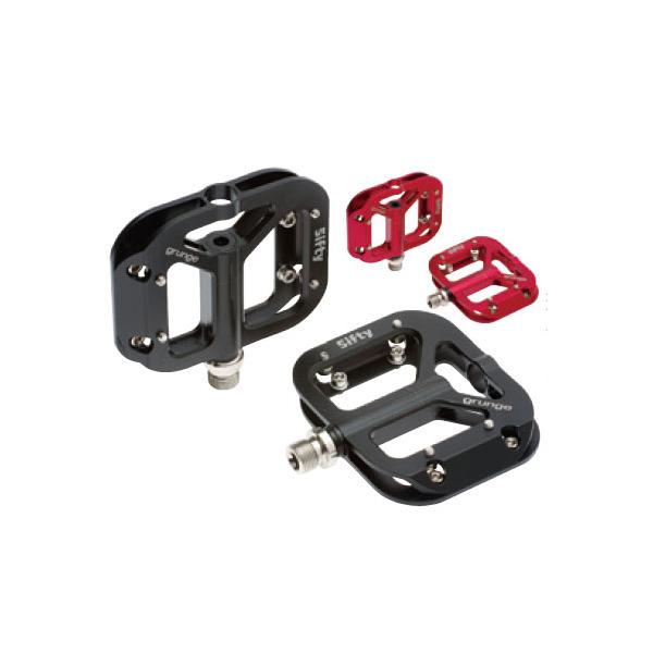 ※沖縄県への発送に送料無料は適用されません。購入金額に関わらず通常送料に別途加算されます。薄くてスモールデザインのCNCペダル、Kid's MTB に最適です。 カラー：ブラック、レッド、シルバー  9/16”  DU＆カートリッジベアリン...