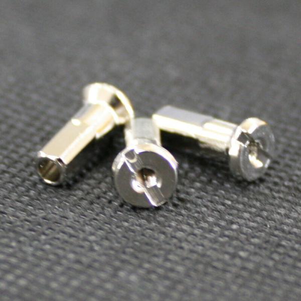 ※沖縄県への発送に送料無料は適用されません。購入金額に関わらず通常送料に別途加算されます。国内産の良質な真鍮素材を用いています。耐食性に優れ、機械組はもちろん、手組にも適しています。 一般的な真鍮ニップルです。  重さは約1.07gです。 ...