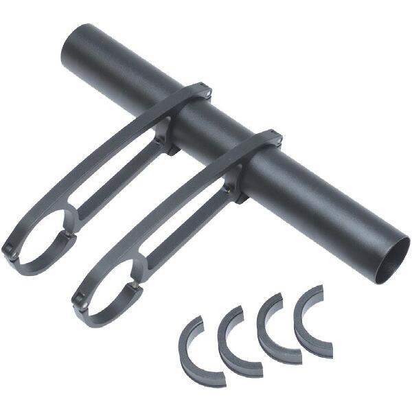 沖縄県への発送に送料無料は適用されません。購入金額に関わらず通常送料に別途加算されます。  800gまで対応。25.4mm径で使いやすいエクステンションバー。 ハンドルバーのスペースを拡張できるアクセサリーマウント。  高精度CNC仕上げ。...