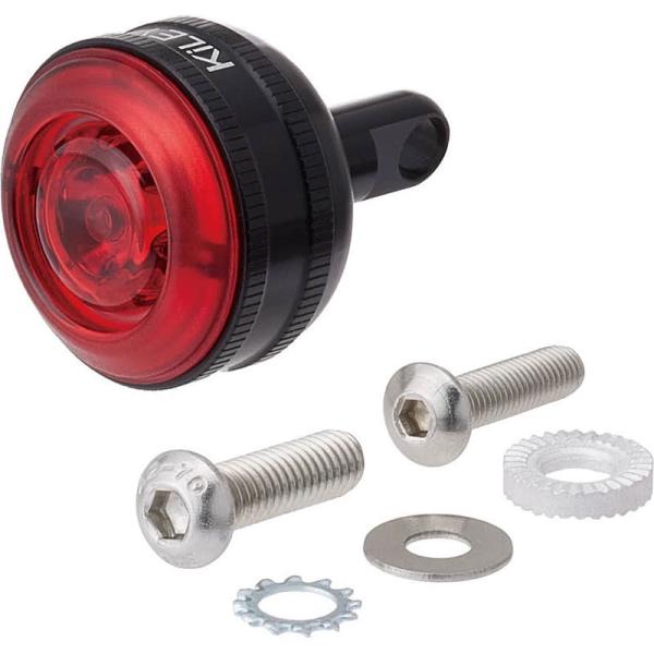 クラシカルデザインのテールライト ON/OFF/モード切替のスイッチは、赤い発光部分をポチっと押してください。 クラシカルかつ、コンパクトなデザイン。 質感の高いスチールを採用。 汎用性の高いUSB Type-C充電式。（2023年5月アッ...