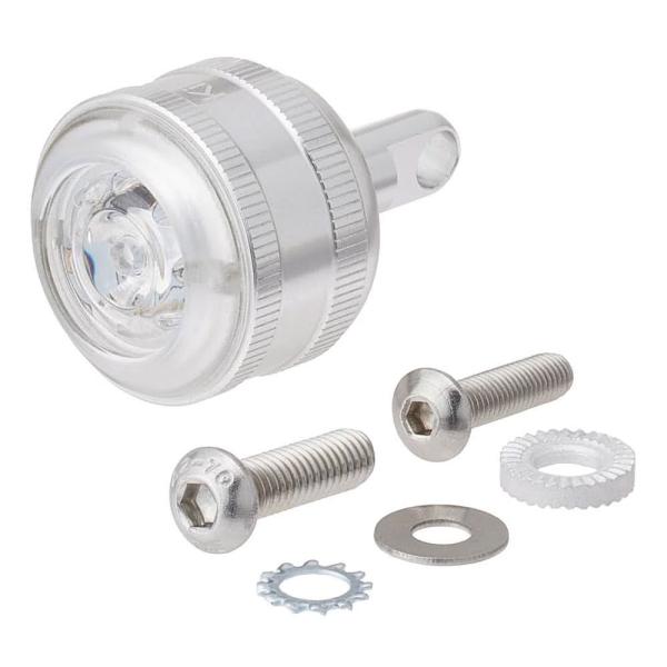 クラシカルデザインのフロントライト ON/OFF/モード切替のスイッチは、赤い発光部分をポチっと押してください。 クラシカルかつ、コンパクトなデザイン。 質感の高いスチールを採用。 汎用性の高いUSB Type-C充電式。 ライト本体と台座...