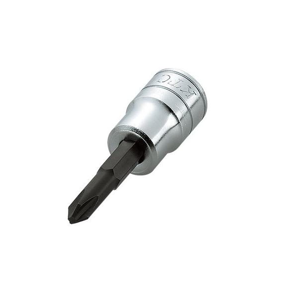 ※沖縄県への発送に送料無料は適用されません。購入金額に関わらず通常送料に別途加算されます。クロスビットソケットは、先端にクロスビットが付いているソケットタイプでクロス穴付ボルトを締めたり緩めたりするための工具です。■9.5sq.ラチェットハ...