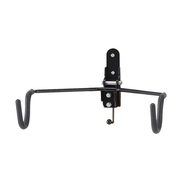 ※沖縄県への発送に送料無料は適用されません。購入金額に関わらず通常送料に別途加算されます。■不要時はフックをはね上げておくことができます。 ■自転車を支えるフックは丈夫な鉄製で、重い自転車も十分に支えることができます。 ■本体下にある小さな...