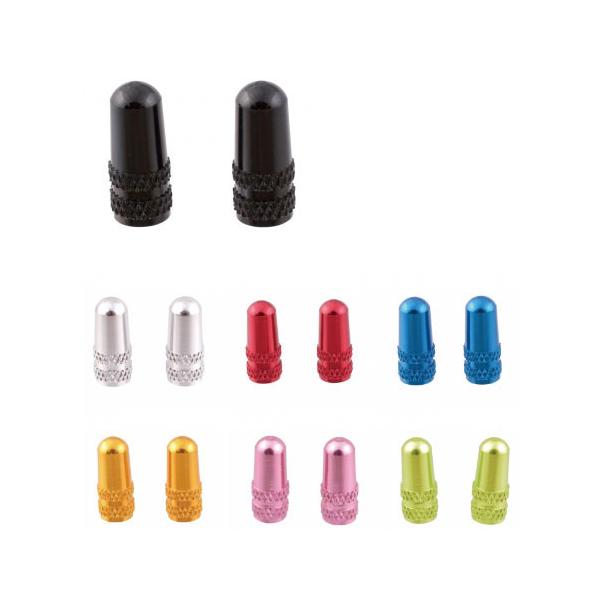 ※沖縄県への発送に送料無料は適用されません。購入金額に関わらず通常送料に別途加算されます。彩り＆質感グレードアップ！仏式アルミバルブキャップ キラリと光る質感、シッカリとした締め心地。プラ製よりもワングレード上の使用感です。   商品のカラ...