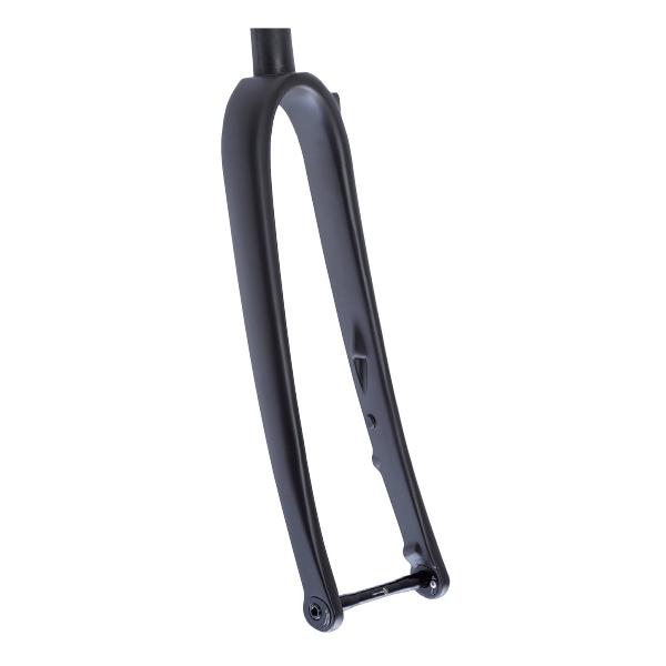 沖縄県への発送に送料無料は適用されません。購入金額に関わらず通常送料に別途加算されます。  多様性を持つ 1-1/8インチ ロード系のディスクカーボンフォークです。 シンプルなベンド形状にオフセット変換可能なデュアルオフセット フリップフロ...