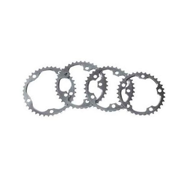 ※沖縄県への発送に送料無料は適用されません。購入金額に関わらず通常送料に別途加算されます。■7075 T6アルミ ■カンパ135PCD対応 ■歯数:42、39T ■10S用 ■シルバー ■数量:1枚  ※商品のカラーはディスプレイの種類等に...