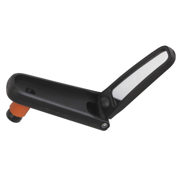 沖縄県への発送に送料無料は適用されません。購入金額に関わらず通常送料に別途加算されます。  バックミラー内蔵のバーエンド MTBハンドルバーエンドに取り付けて使用  エンジニアリングプラスチック製で軽量  ミラーの角度は360°調整可能  ...