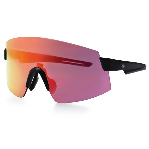 リムレスの軽量大型レンズ採用。超ワイドな視界。 フレームレスなシンプルなデザイン。 日本人に合いやすい、6カーブの円柱型シリンドリカルレンズを採用。上下左右ワイドな視界で、ライディング中のストレス軽減。 彩度と明暗法を強化して、鮮やかで明る...