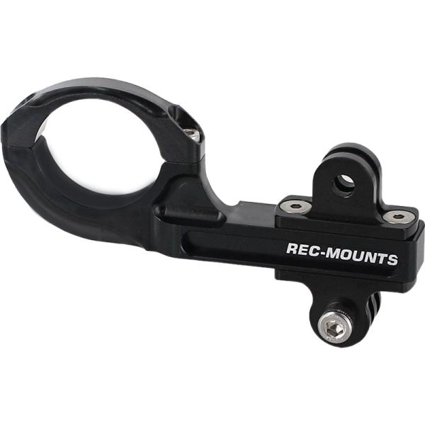 上下にカメラを取付可能なマウント。前方、自分撮り、同時に別アングルの撮影が可能。 臨場感ある映像やテレビの撮影風に撮りたい方にお勧め！ ライト用アダプターの装着も可能。カメラ＆ライトも可能。 アダプターを外せば 1/4カメラネジもあるので拡...