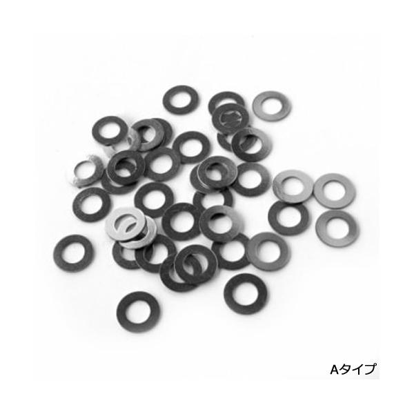 沖縄県への発送に送料無料は適用されません。購入金額に関わらず1,650円（税込）が通常送料に別途加算されます。  ニップルワッシャー　100個入り A：丸タイプ 内径4.6mm 外径9×9mm  B：楕円小タイプ 内径4.6mm 外径9.5...