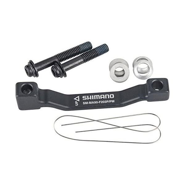 ディスクブレーキ取り付けアダプター キャリパー：ポストマウント 台座：ポストマウント 前後に使用可能です。 180mm用台座に、203mm台座を取り付けるアダプター。  商品のカラーサイズについて 商品のカラーはディスプレイの種類等により、...