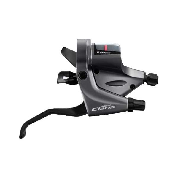 ※沖縄県への発送に送料無料は適用されません。購入金額に関わらず通常送料に別途加算されます。RRAPIDFIRE Plus シフト/ブレーキレバーセット 4フィンガー （2×8スピード） CLARIS フラントハンドルバーのハンドル周りをシン...