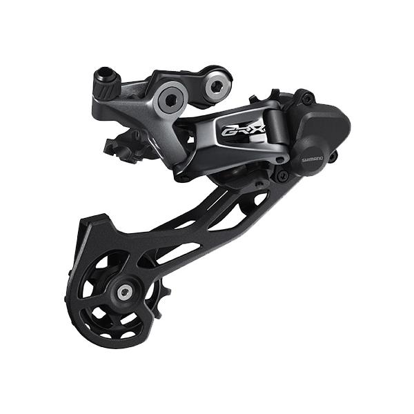 SHIMANO GRX - リアディレイラー - シマノ シャドー RD+ - 最大34Tのロースプロケット - 11スピード 統合型チェーンスタビライザーメカニズムにより、シマノ GRXディレイラーは、混合地形でより静かなライディングとシ...