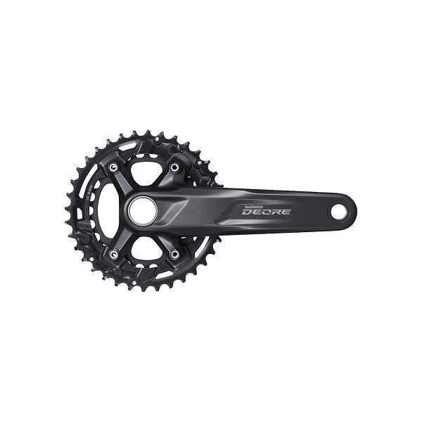 沖縄県への発送に送料無料は適用されません。購入金額に関わらず通常送料に別途加算されます。  DEORE FC-M5100-2 11段 36-26T クランクセット 対応スピード：フロント：ダブル、リア：11(MTB)  歯数構成：36-26...