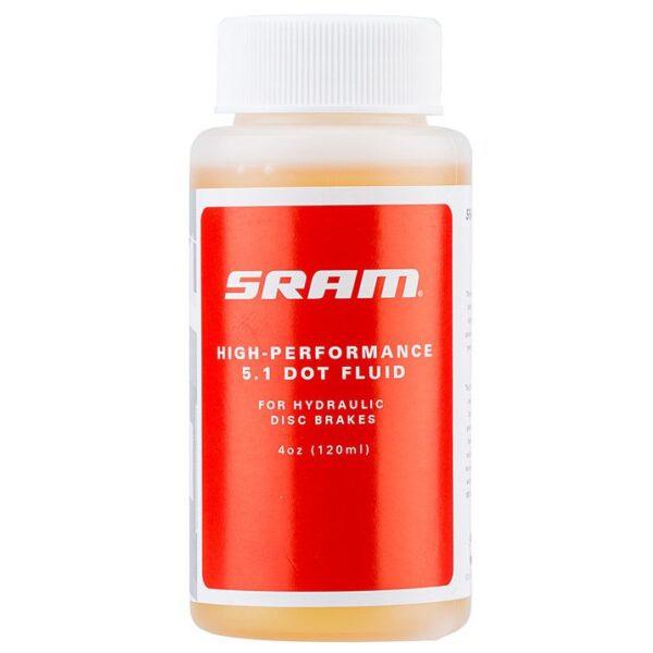 沖縄県への発送に送料無料は適用されません。購入金額に関わらず1,650円（税込）が通常送料に別途加算されます。  SRAM油圧ブレーキの純正ブレーキフルード 内容量：120ml  ※SRAM DB8など、ミネラルオイルのブレーキには使用しな...