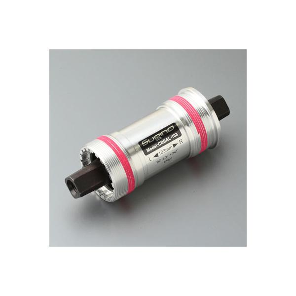 ※沖縄県への発送に送料無料は適用されません。購入金額に関わらず通常送料に別途加算されます。■軸長.:103mm ■タイプ:4テ-パ- (JIS) ※ ■カップ:BC 1.37x24T ■ハンガー幅:68mm ■材質:カップ/軽合金、シャフト...