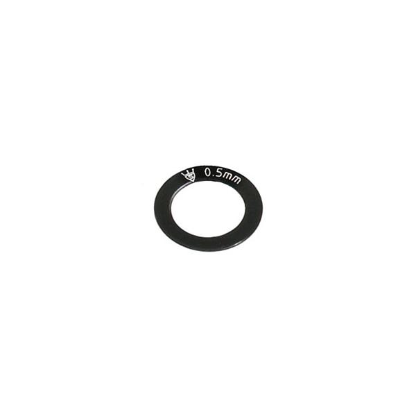 ※沖縄県への発送に送料無料は適用されません。購入金額に関わらず通常送料に別途加算されます。5~7Speed用チェーンを使用するときなどの歯間調整に使用できます。 ■外径 :φ15mm ■内径:φ10mm ■厚さ:0.5mm ■仕上:黒アルマ...
