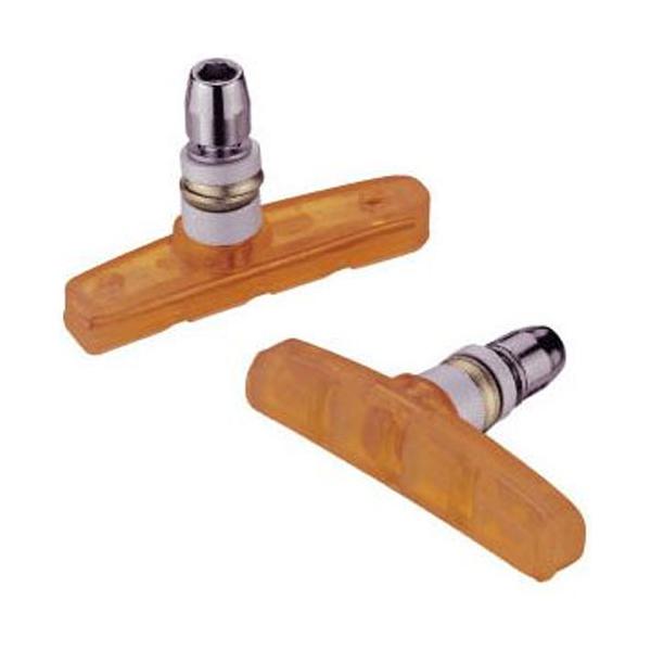 ※沖縄県への発送に送料無料は適用されません。購入金額に関わらず通常送料に別途加算されます。■トライアル用アンバーコンパウンド■Ｖブレーキ対応■60mm幅■左右セット■アンバー