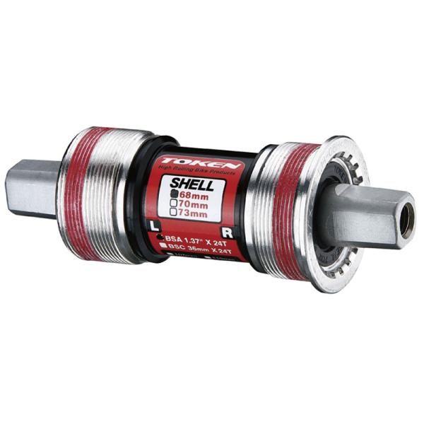 ※沖縄県への発送に送料無料は適用されません。購入金額に関わらず通常送料に別途加算されます。■BBシェル : 68mm BSA1.37"×24T ■アクスルタイプ : JISスクエア(シマノ互換)■アクスル長 : 103、107.5、110....