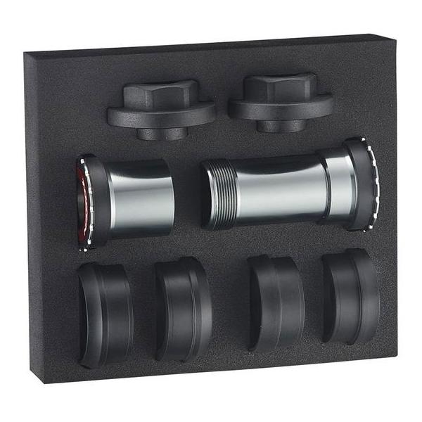 ※沖縄県への発送に送料無料は適用されません。購入金額に関わらず通常送料に別途加算されます。TF24はシマノ ホローテック2クランクを使用する際に、多くのフレーム規格に対応できるスレッドフィットBBのセット製品です。 取付用の工具も付属してい...