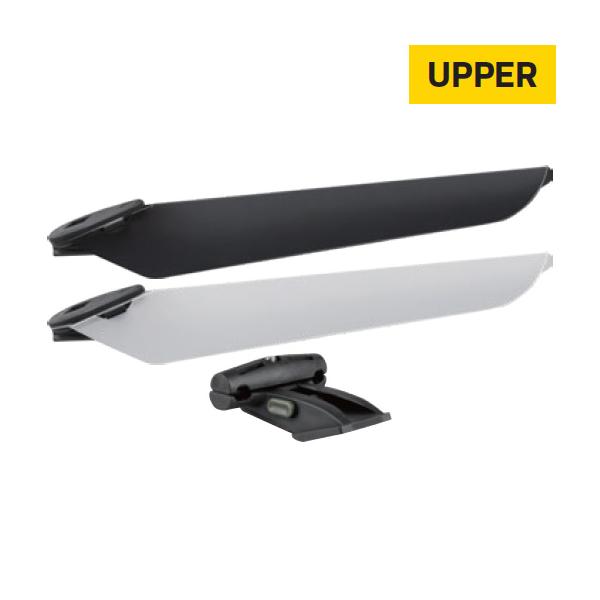 沖縄県への発送に送料無料は適用されません。購入金額に関わらず通常送料に別途加算されます。  上部取付用ブラケット、デュオフィクサーを同梱した、「フラッシュフェンダー DF」。 ポリプロピレン/エンジニアリンググレードポリマー  デュオフィク...