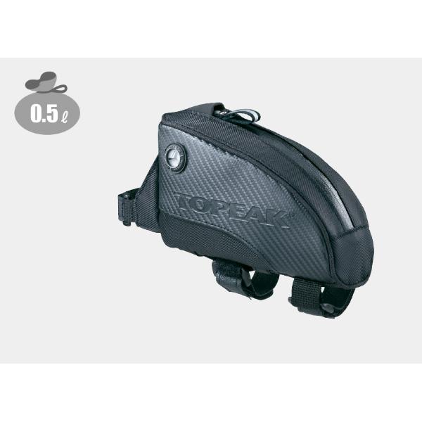 沖縄県への発送に送料無料は適用されません。購入金額に関わらず通常送料に別途加算されます。  携行品に素早くアクセスできるトップチューブ バッグ「フュエル タンク」。 充電用ケーブルを出せるよう、側面に穴が備えられています。  420デニール...