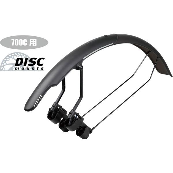 ベルクロテープでフレームに巻き付けた後に、テンショナーによりフレームにしっかりと固定できるテトラフェンダーのロードバイク向け仕様。 ベルクロストラップでフロントフォーク/シートステーに取り付け 後輪用のR2 は目的に応じて羽の長さを２段階に...