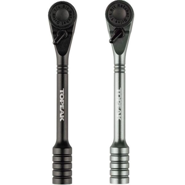 15.5gという軽さで携帯性を高めた、アルミ合金製ラチェットツールが新登場 アルミ合金 ラチェットツール1/4六角（早回しソケット付） 使用可能 最大トルク値：18Nm L93 x W15mm 重量：15.5g ※先端のビット（1/4）は付...