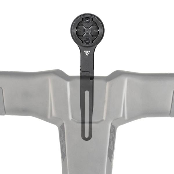 下面にボルト穴を備えたワンピースハンドルバーに取り付けるマウント。 ガーミン／ Wahoo／ Sigma GPS ／ Bryton サイクルコンピューター、GoPro マウント付フロントライト取付可能 下側にはGOPROマウント付きのライト...